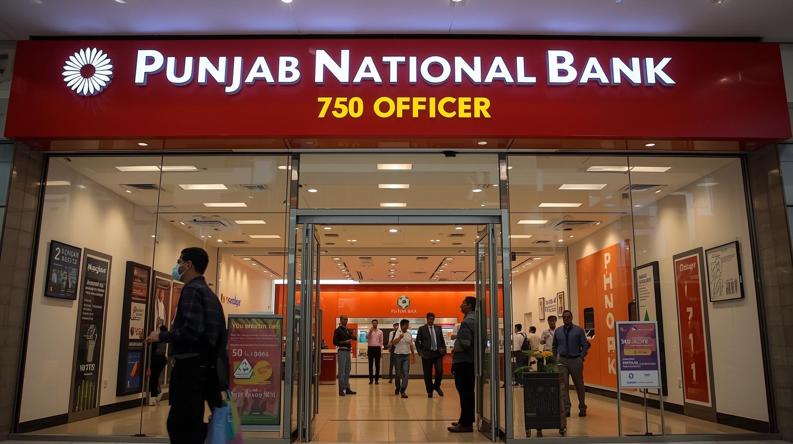 🏦 Punjab National Bank Recruitment 2025 – 750 Officer பணியிடங்கள்! 💼 ...